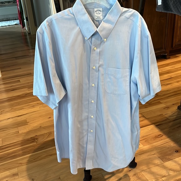 Brooks Brothers | Shirts | Brooks Brothers Shirt Mens 8 Button Down ...